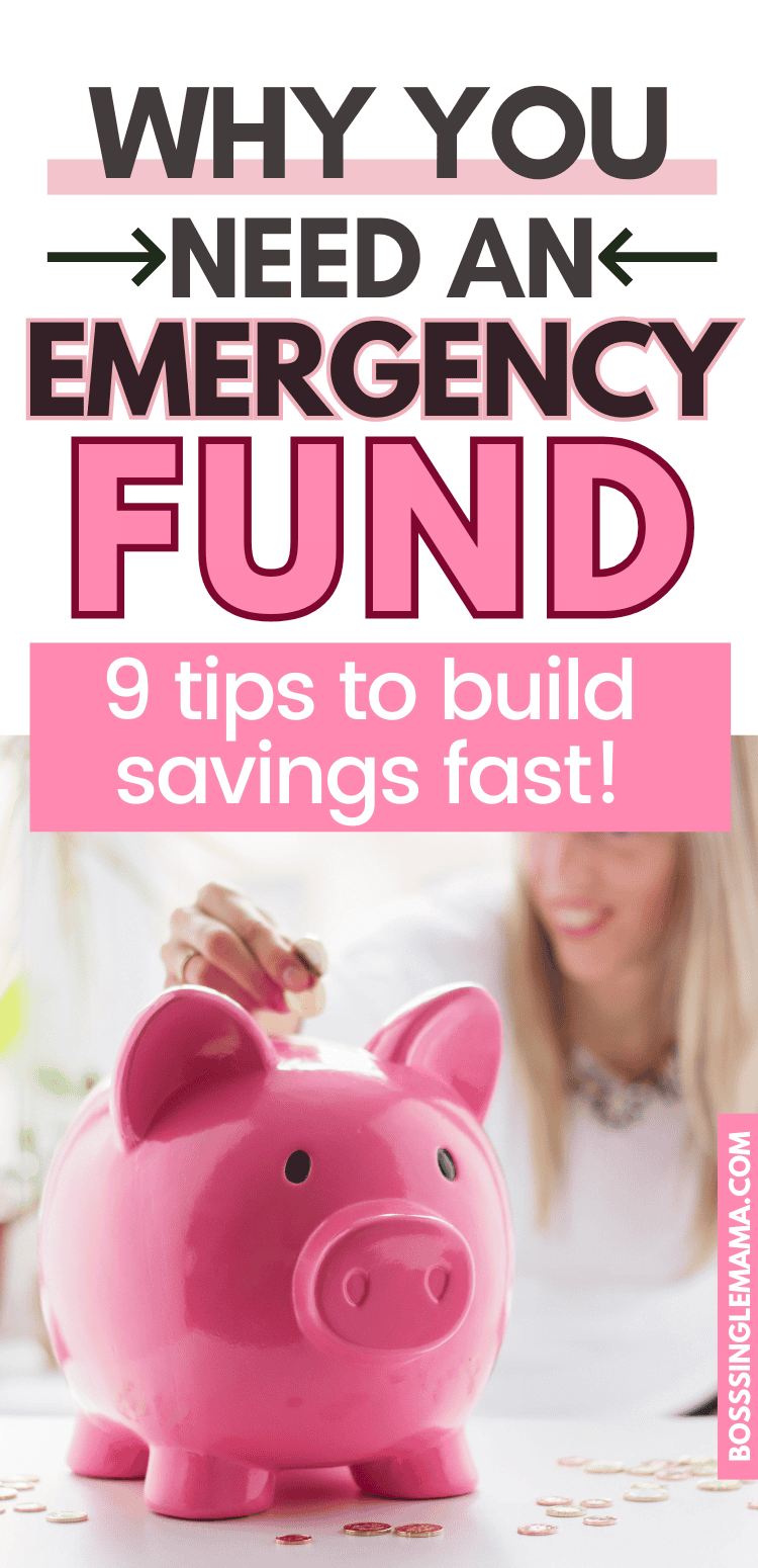 How to Build Emergency Savings [9 Tips for Success] – Boss Single Mama