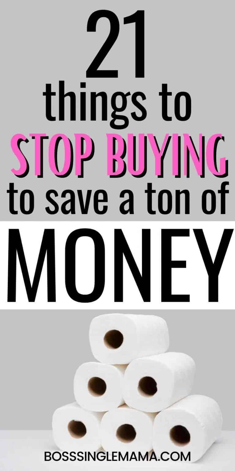 55 Things to Stop Buying to Save Money in 2023 - Boss Single Mama