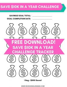 23 Free Money Saving Charts to Help You Crush Your Savings Goals ...