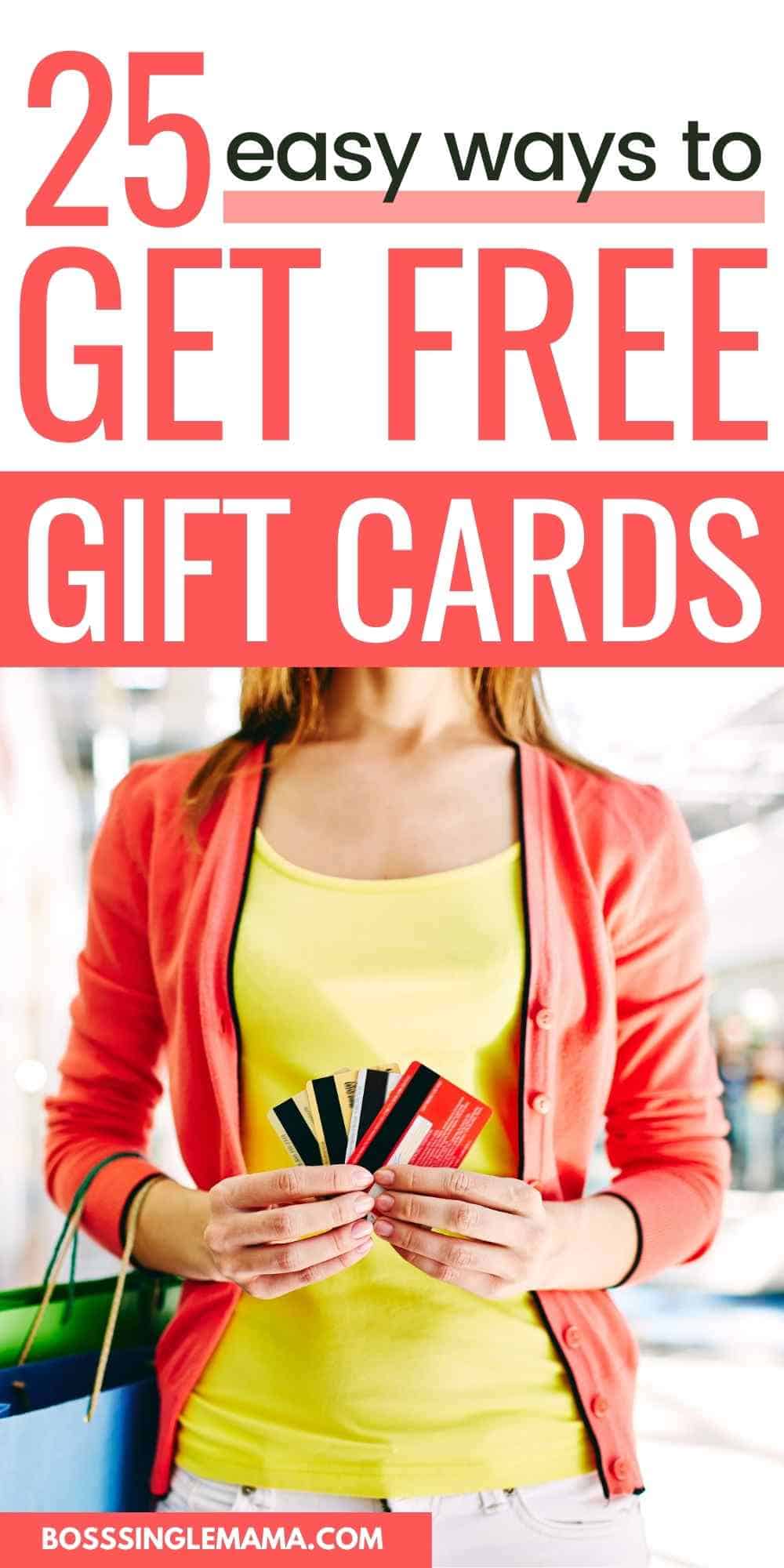 How to Get Free Gift Cards With Minimal Effort (25 Hassle-Free Ways ...